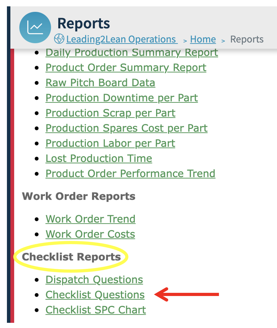Standard Work/Documents - Helpful Reports & Widgets – L2L