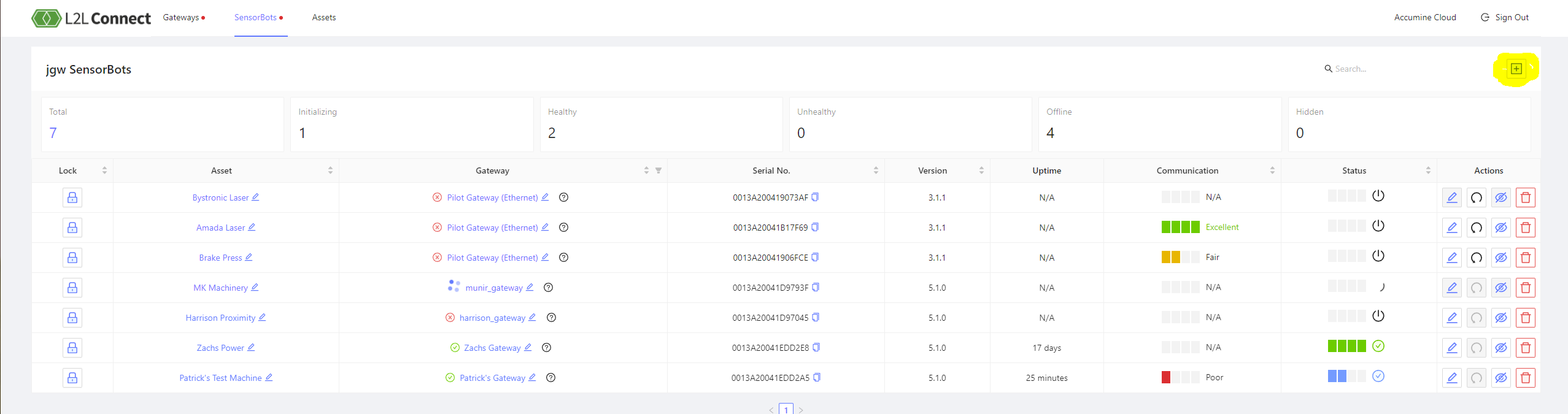Machine Connect - Step By Step Configuration – L2L
