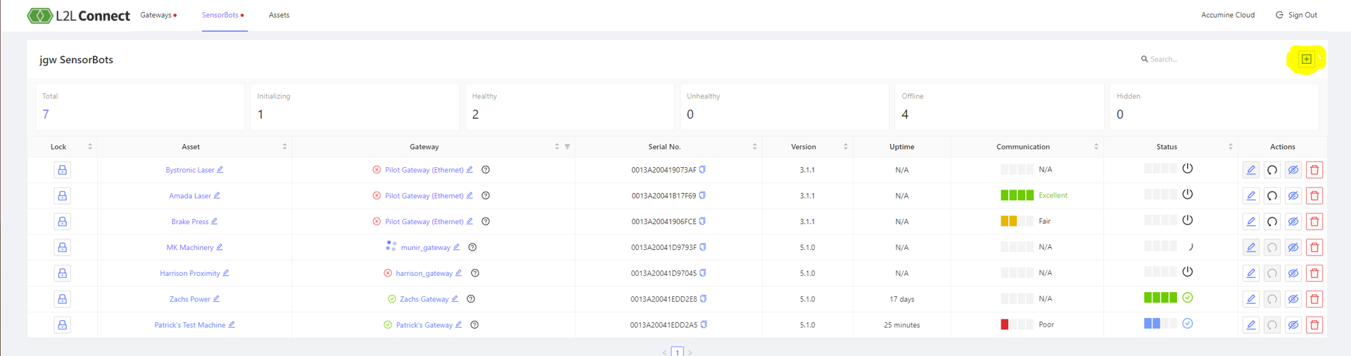 Machine Connect - Step By Step Configuration – L2L