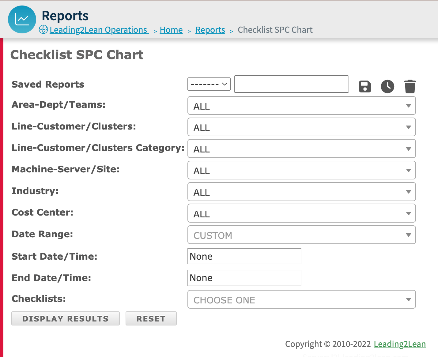 Standard Work/Documents - Helpful Reports & Widgets – L2L