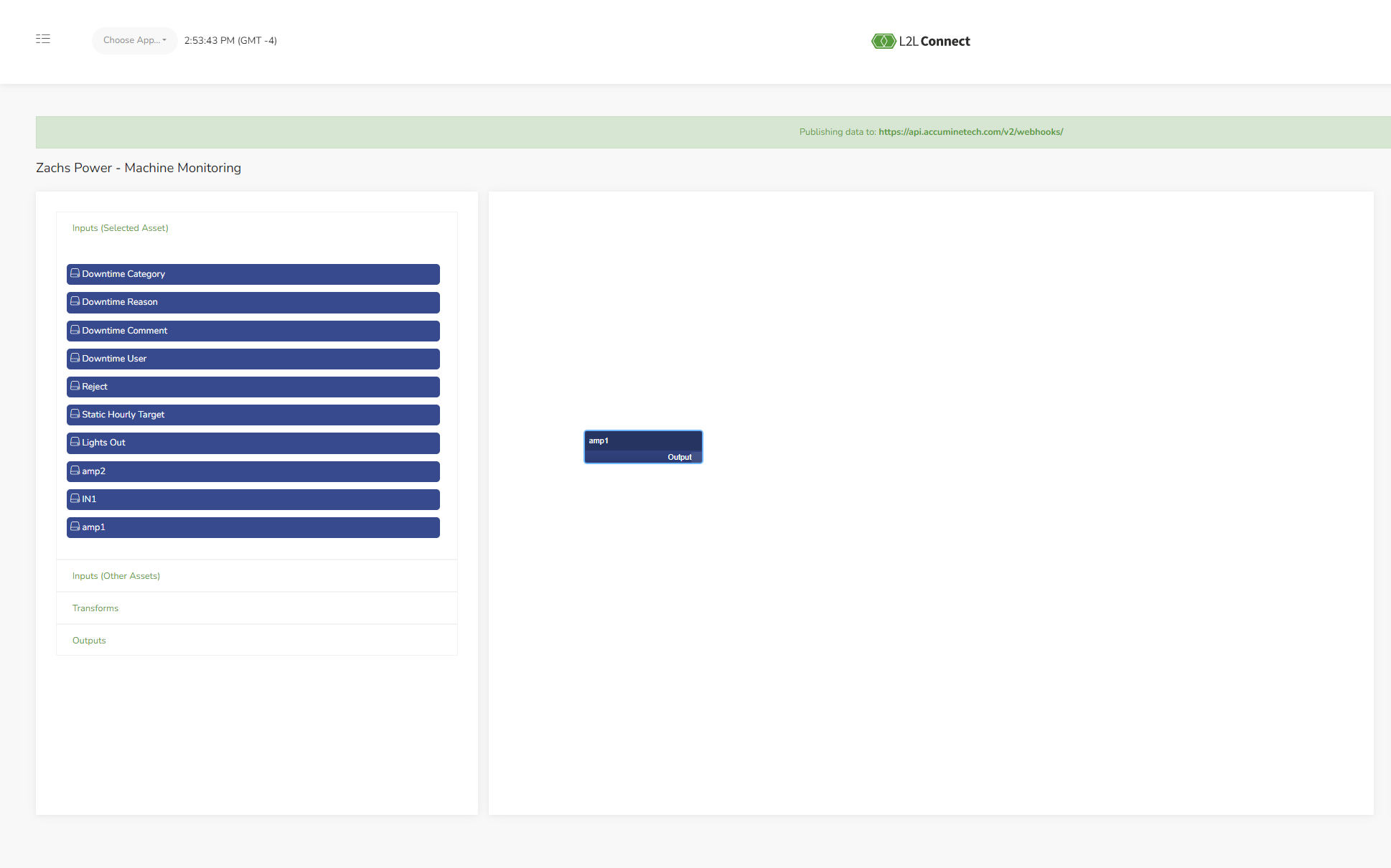 Machine Connect - Step By Step Configuration – L2L