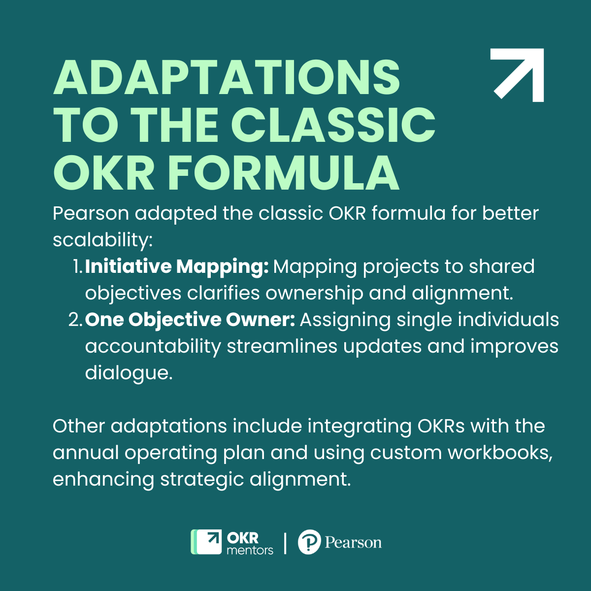 Pearson OKR Case Study | Driving Strategic Alignment with OKRs