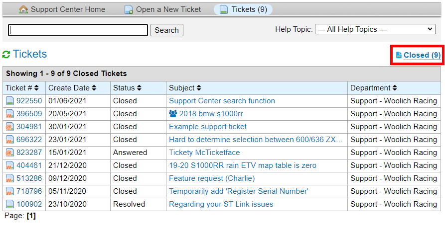 Support Center - Video Tutorials